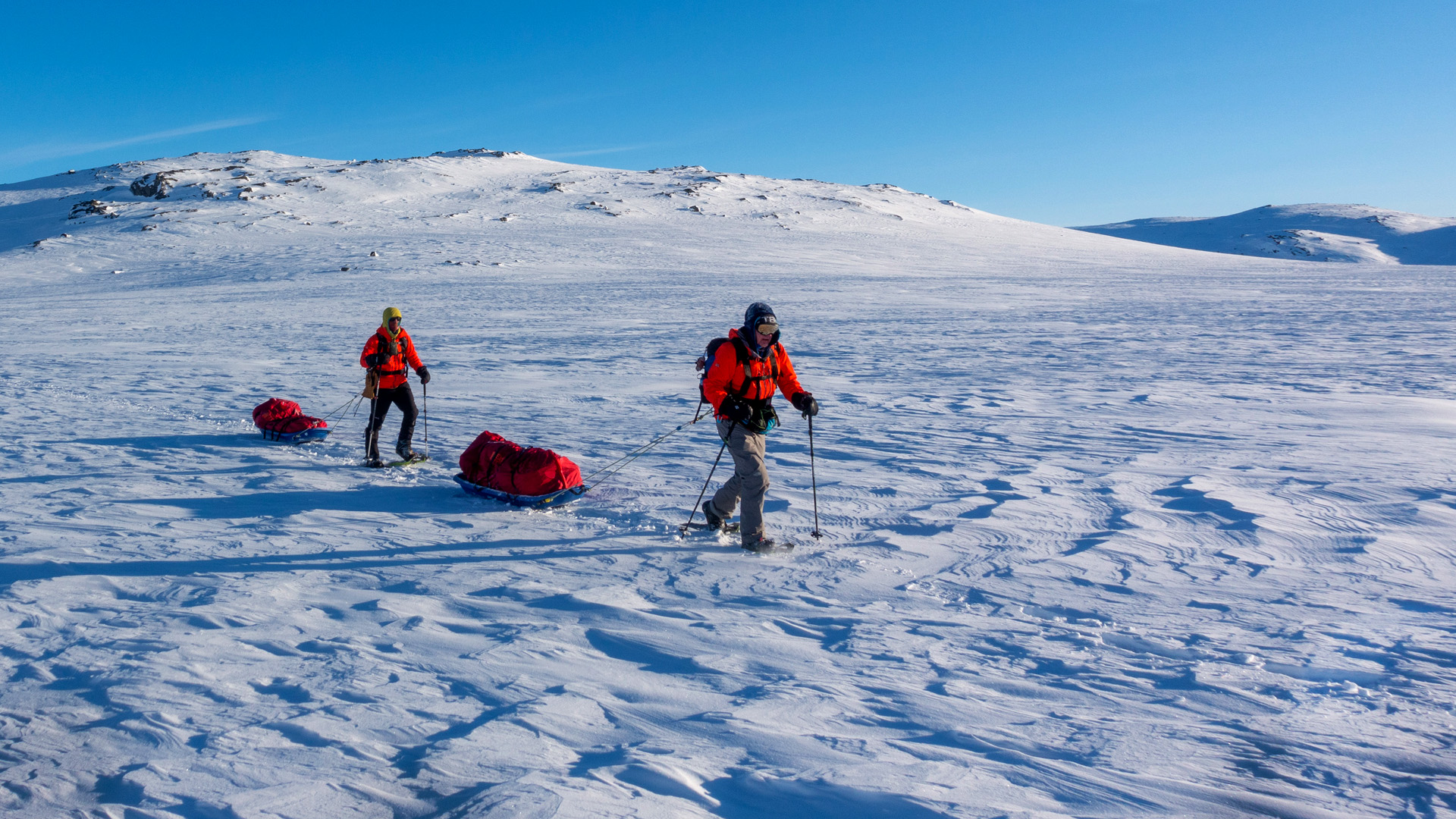 Raid aventure avec pulka dans le Vercors - Vercors Escapade